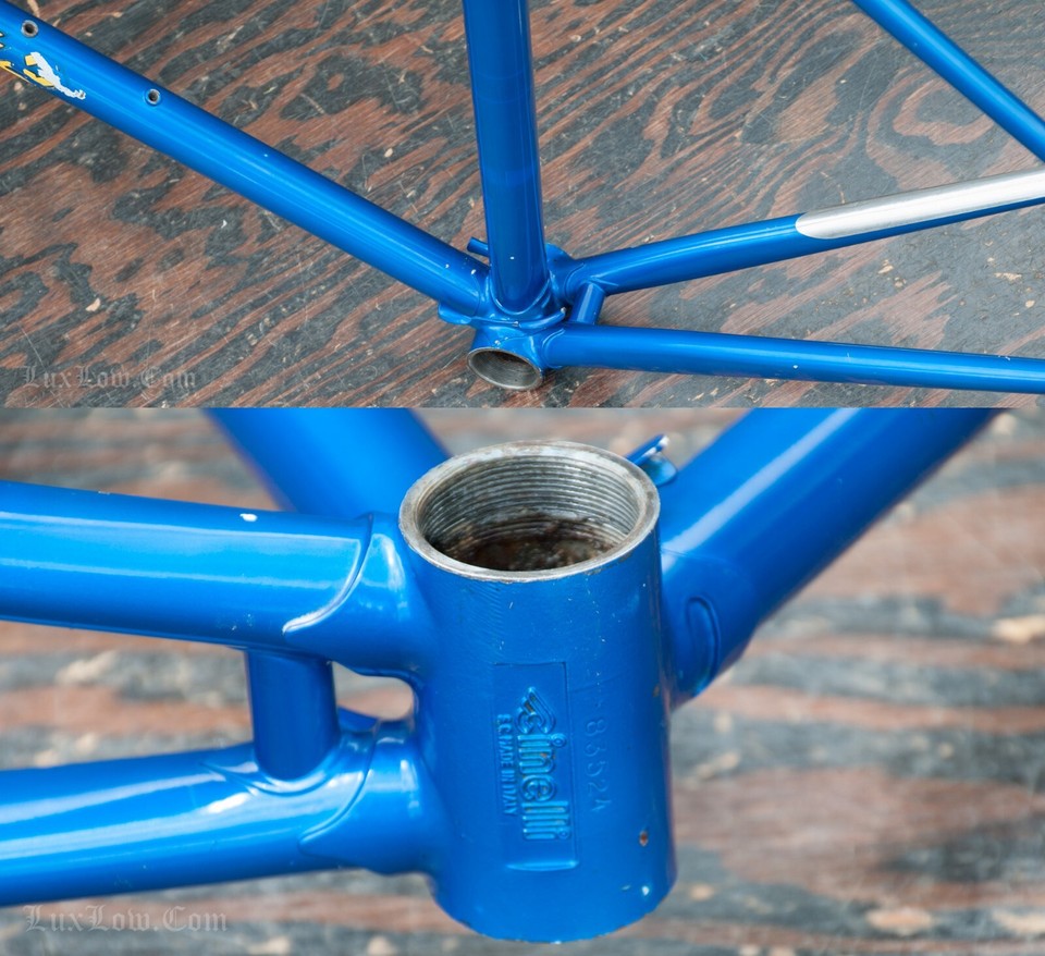 Vintage 50cm Serotta Nova RoadBike FRAME FORK Columbus Steel ...