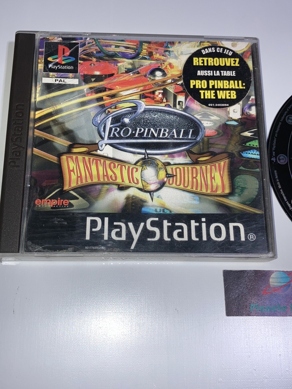 Pro Pinball Fantastic Journey - PS1 Sans Notice Version Francaise Sony ...