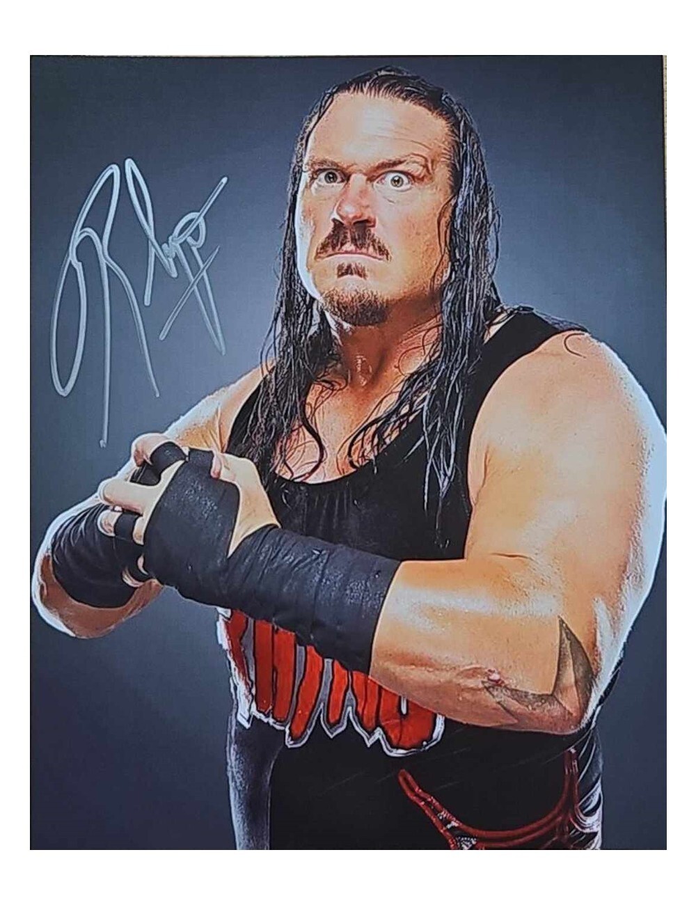 8x10" WWE Rhyno Print Signed by Rhyno Authentic with COA | eBay UK