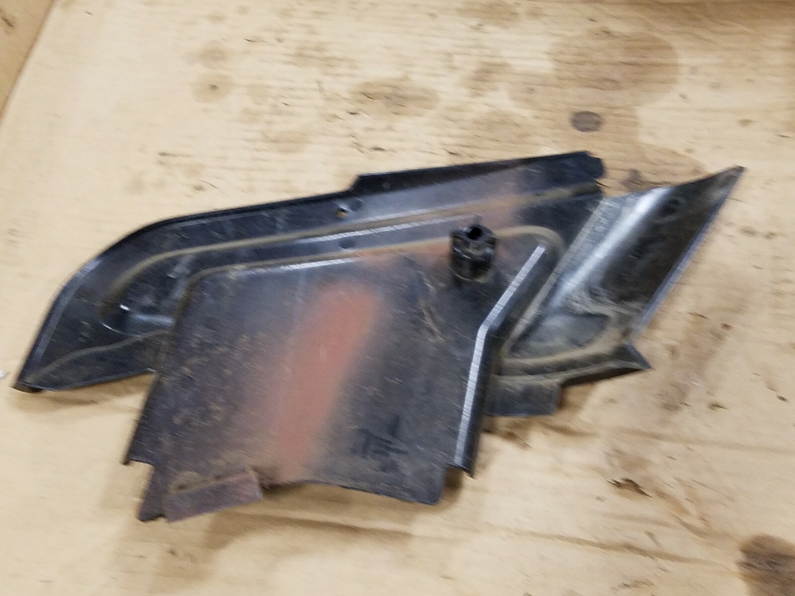 John Deere X300 Right Side Cover Foot Kick Panel Guard Hood Extension ...