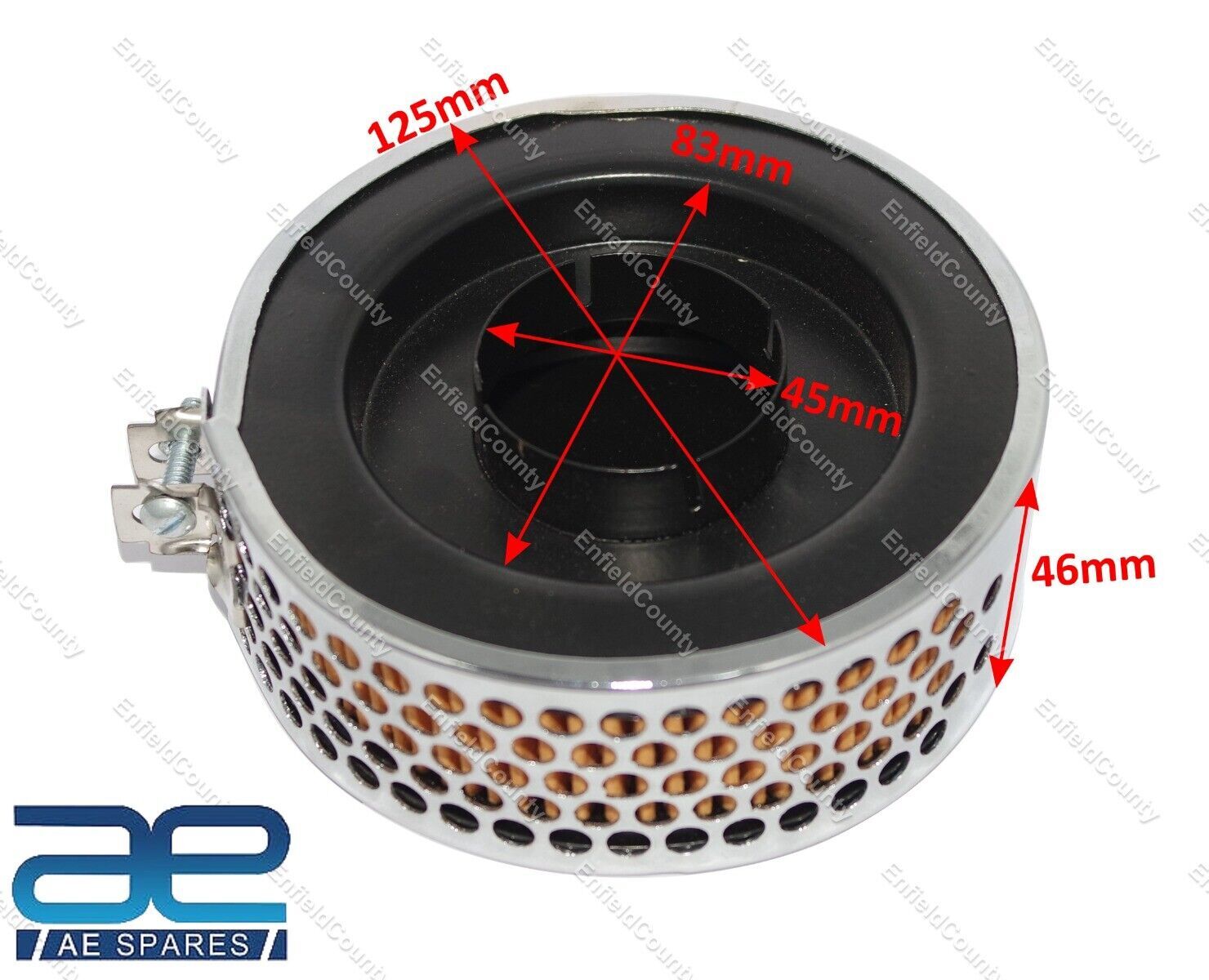 Amal Air Filter Assey AC-600 concentric 626 627 376 For Triumph BSA ...