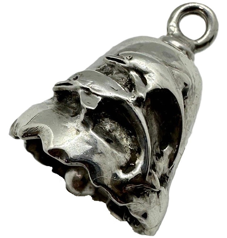 Decorative Dolphin Sterling Silver Motorcycle Ride Bell Gremlin Bell ...