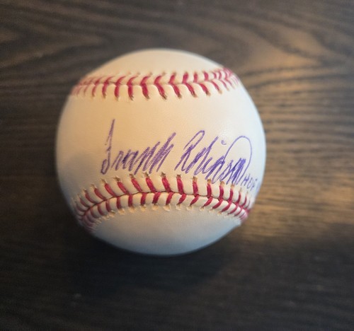 FRANK ROBINSON AUTOGRAPHED HAND SIGNED STEINER OFFICIAL MAJOR LEAGUE ...