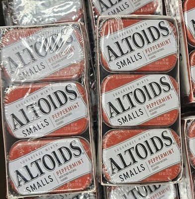 4 x -Altoids Smalls Sugar Free Mints, Peppermint, 0.37 oz, 36 ct ...