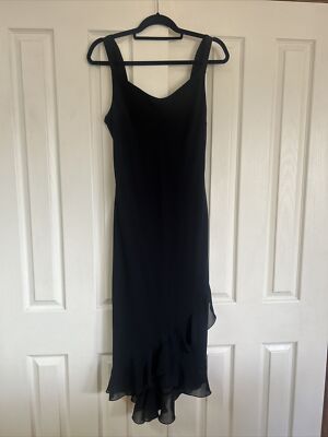 Beautiful Black Syndicate Dress Size 14 | eBay Australia