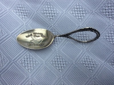 Who Killed Cock Robin Baby Spoon Baby Handle Sterling Silver 1910 Paye ...