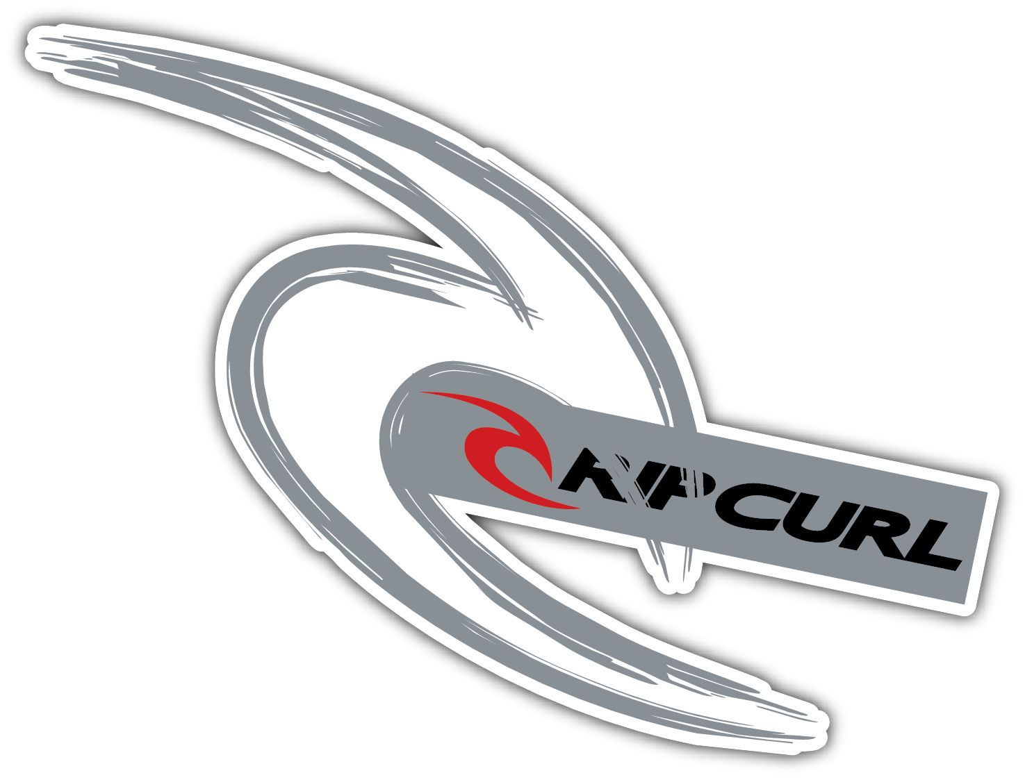 Rip Curl Wetsuits Surfing Kiteboarding Car Bumper Window Sticker Decal ...