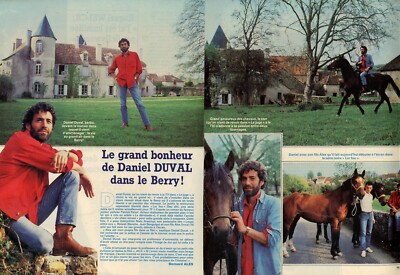 Coupure de presse Clipping 1986 Daniel Duval (2 pages) | eBay