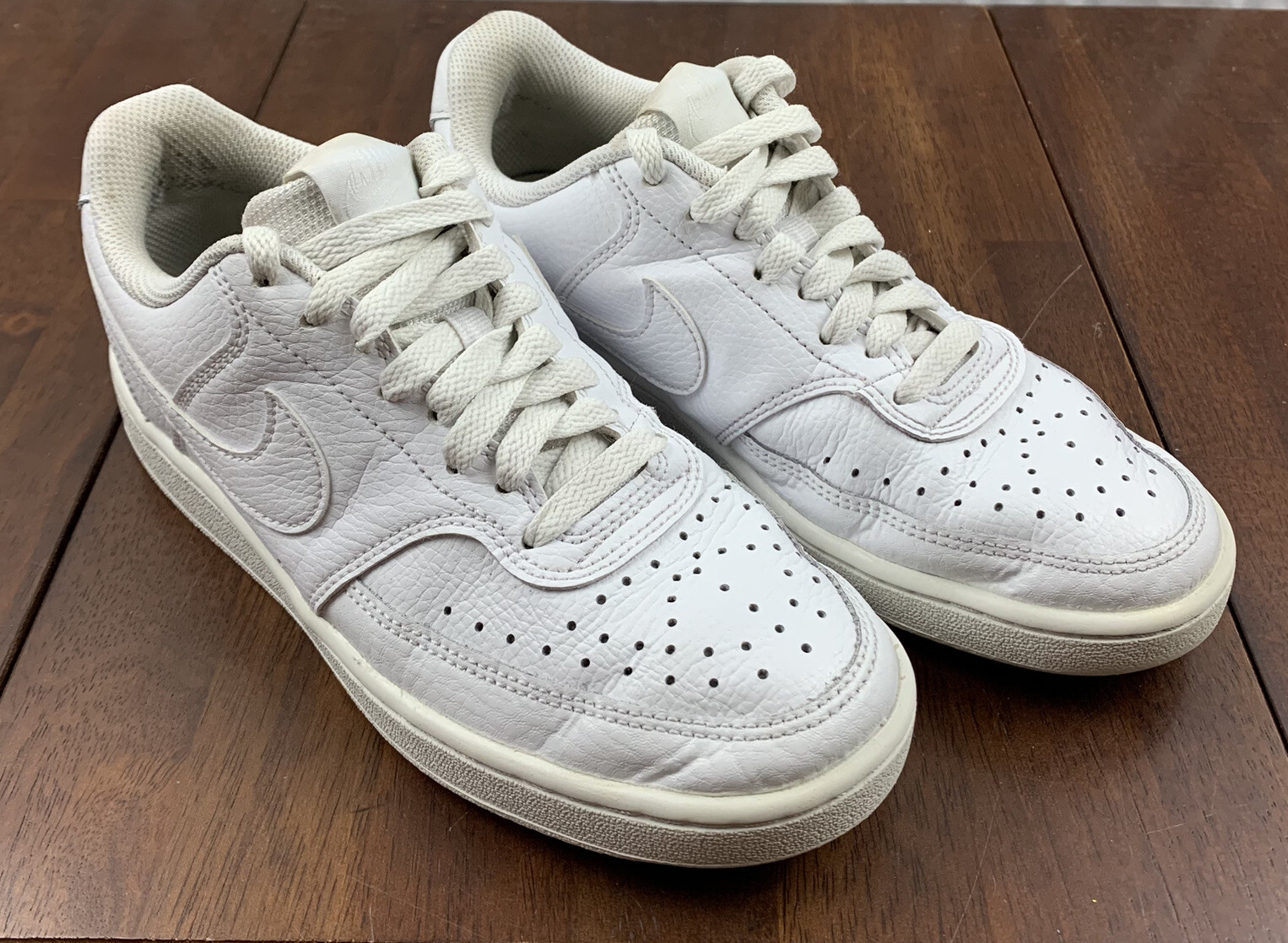 Nike Court Vision Low CD5434-100 Triple White AF1 Sne… - Gem