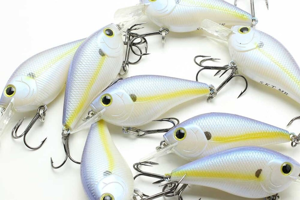 LUCKY CRAFT SKT MR - 250 Chartreuse Shad (1qty) Top Quality Crank Bait ...