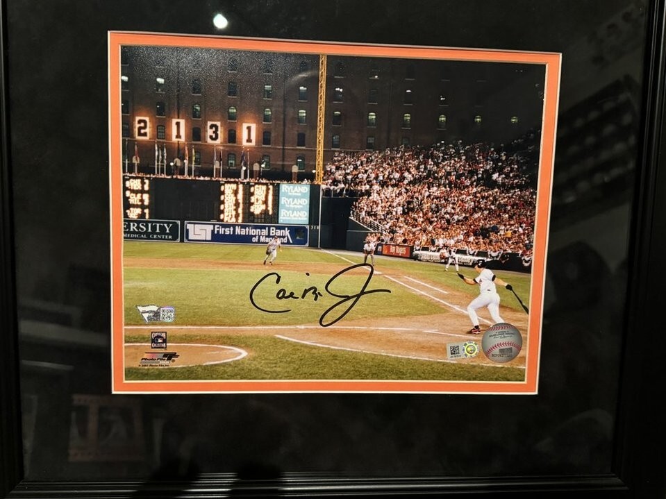Cal Ripken Jr Autographed Baltimore Orioles 8x10 Baseball Photo - 2131 ...