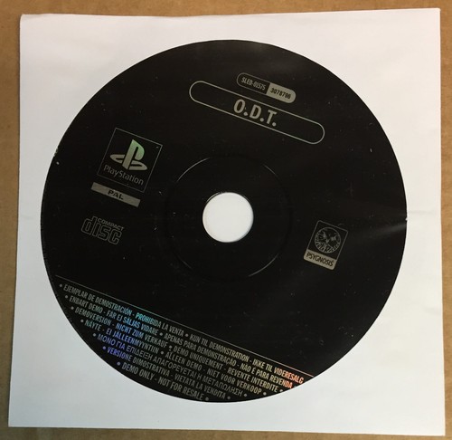 O.D.T. Demo-CD Playstation PSX PS1 NEU | eBay.de