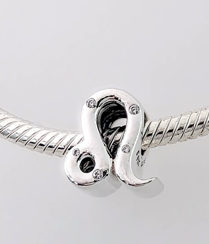 New 100% Authentic PANDORA 925 Silver Sparkling Leo Zodiac Charm ...