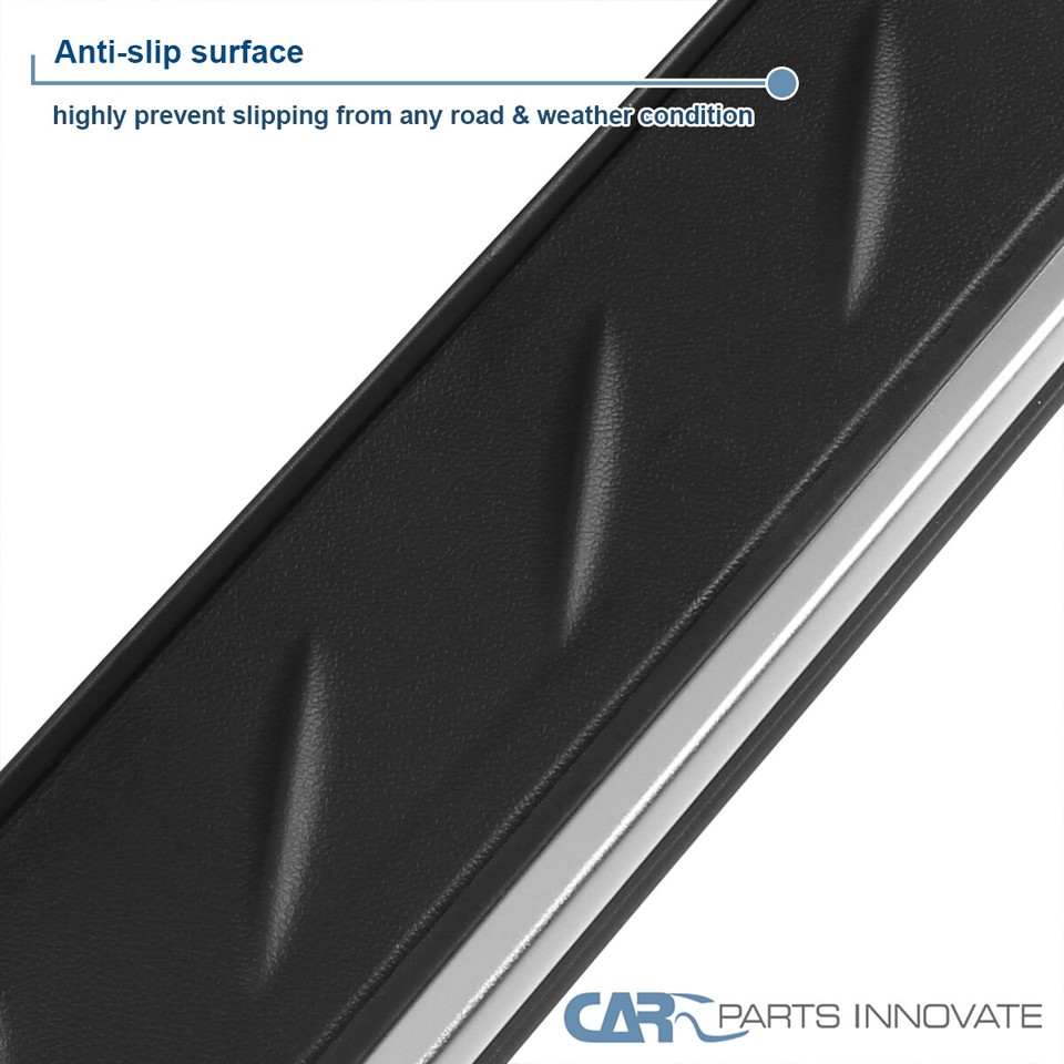 Fits 2019-2020 Toyota RAV4 Side Step Bars Running Boards Aluminum 2PC ...