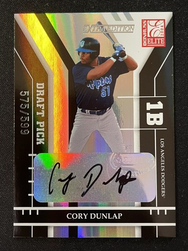 2004 Donruss Elite Extra Edition Cory Dunlap Auto 575/599 | eBay
