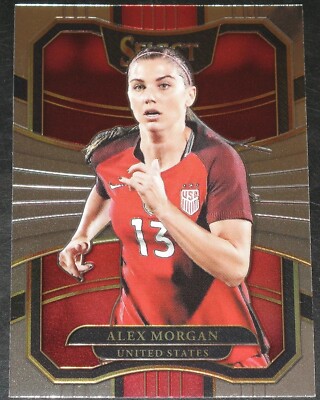 2017-18 Select Alex Morgan Base Terrace #13 USA USWNT Rookie Mint ...