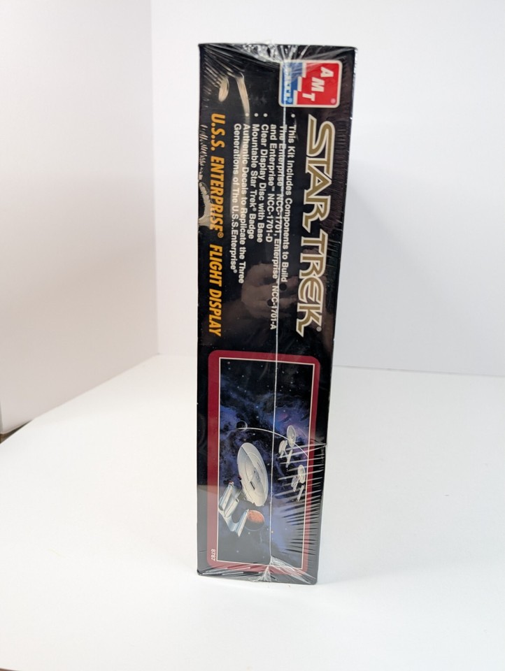 AMT Ertl Star Trek U.S.S. Enterprise Flight Display Model Kit | eBay