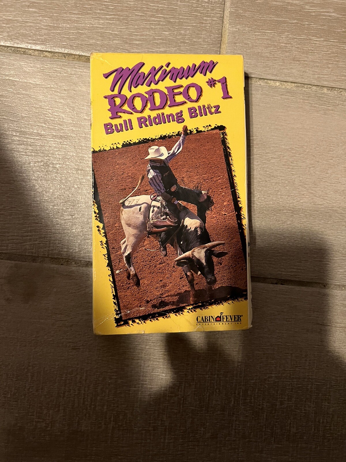 Maximum Rodeo #1 Bull Riding Blitz VHS TAPE - B641 32621099231| eBay