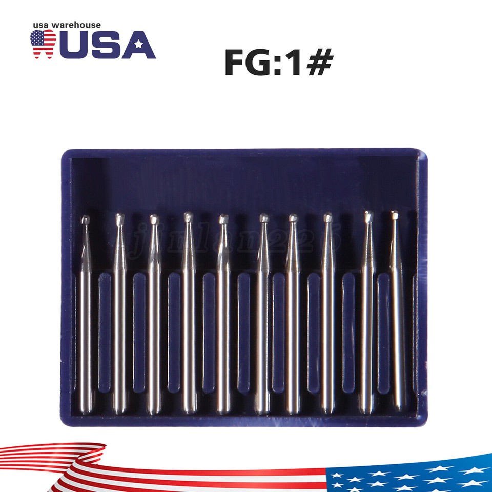 Dental FG Carbide Burs Tungsten Steel Bur Drill for High Speed ...