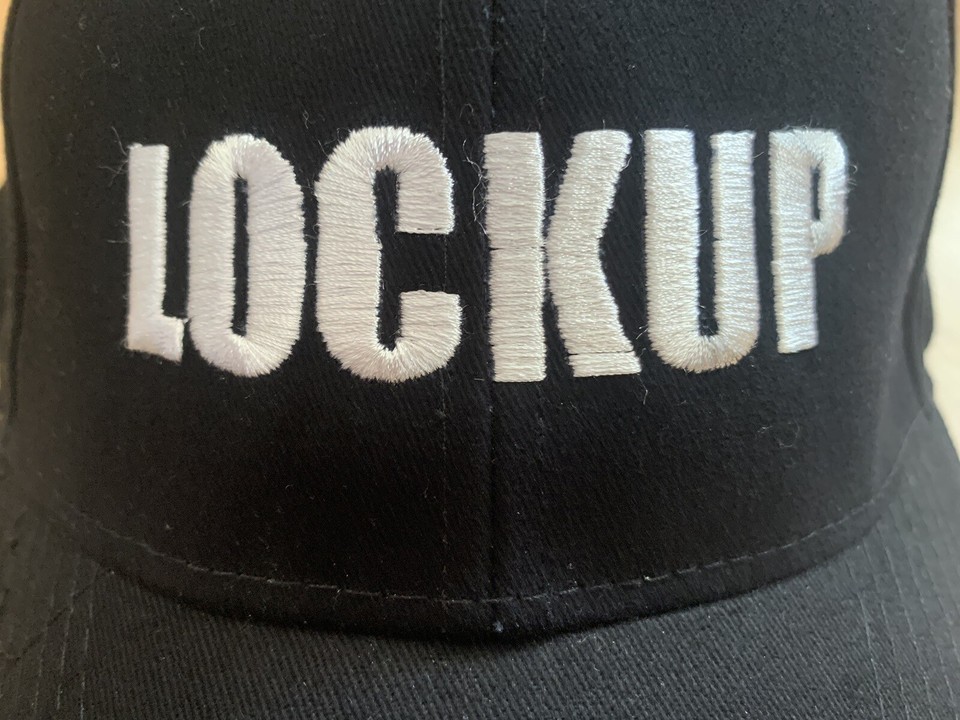 Vintage LOCKUP Show Jail Baseball Cap Hat *New* | eBay