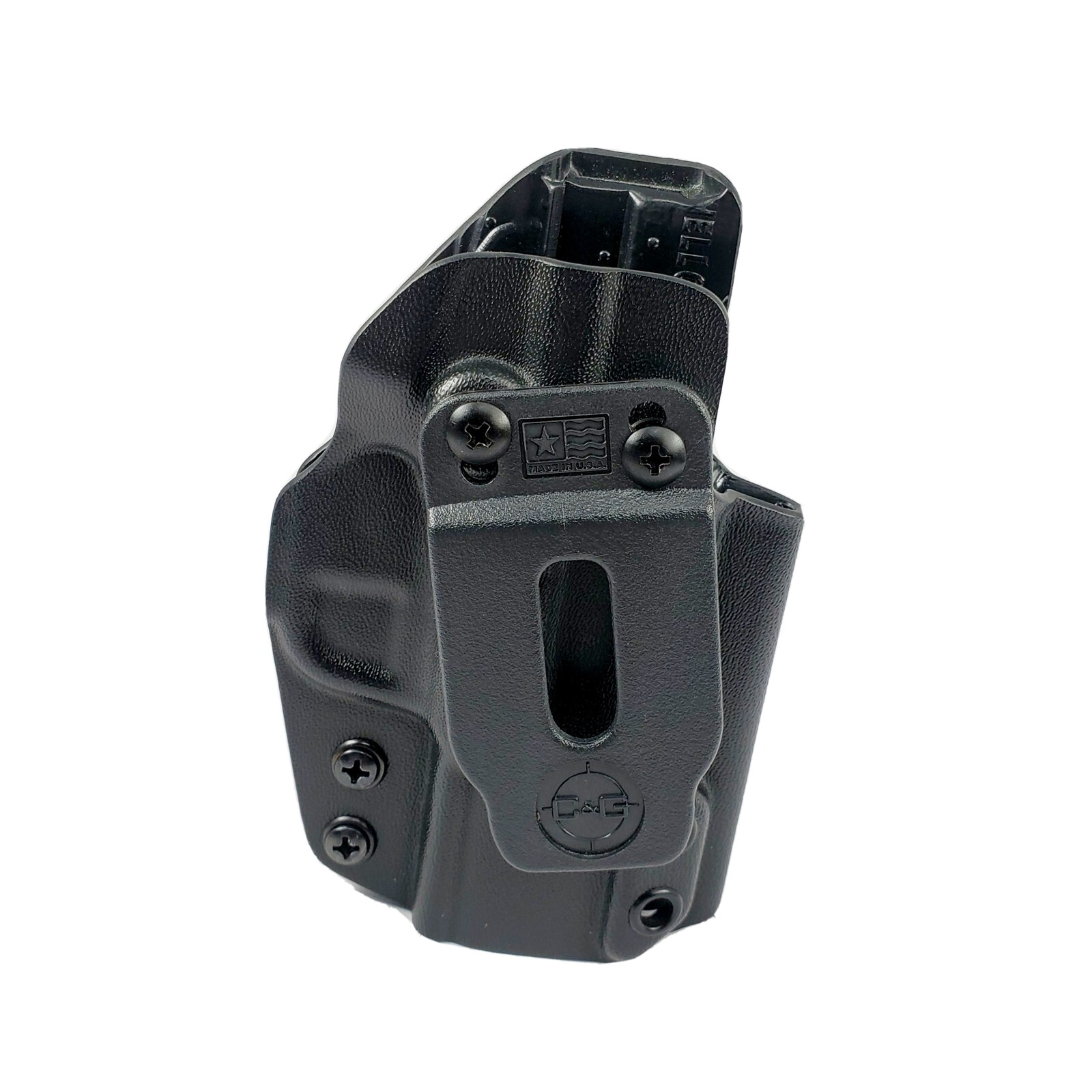C&G IWB Holster Right for Springfield Hellcat, Pro, RDP 9mm kydex black ...