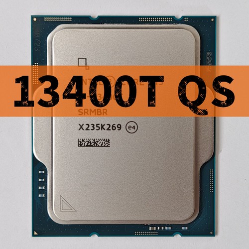 Intel Cores i5-13400T QS 1.3GHz 6P+4E 10 Cores 16T 20MB LGA1700 CPU ...