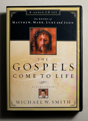 Gospels Come to Life 8-CD Bible Audiobook Michael W Smith Matthew-Mark ...