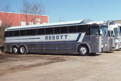 Original Bus Slide Charter Abbott Bus Lines 1980 #14 | eBay