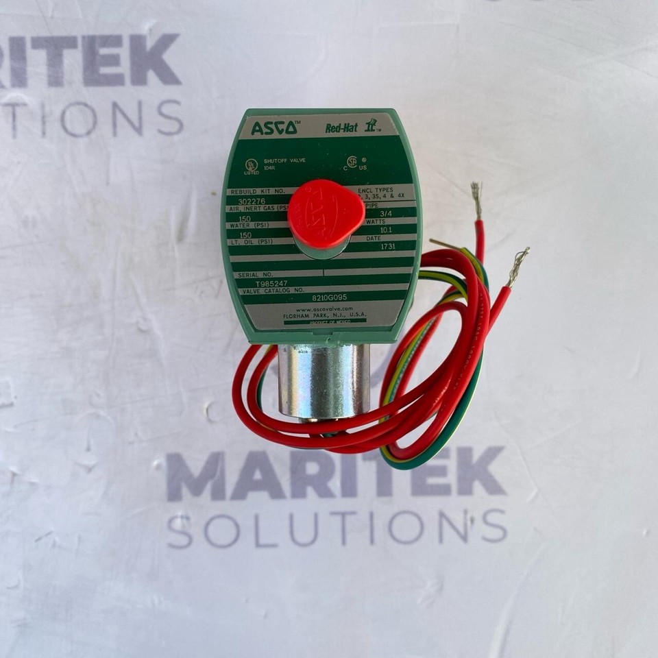 Asco Red-Hat 8210G095 Shutoff Valve | eBay