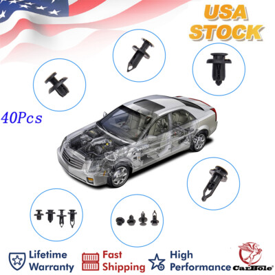 Car Body/Bumper Push Pin Holder 40 Pack for Nissan Mazda Volvo EURO ...
