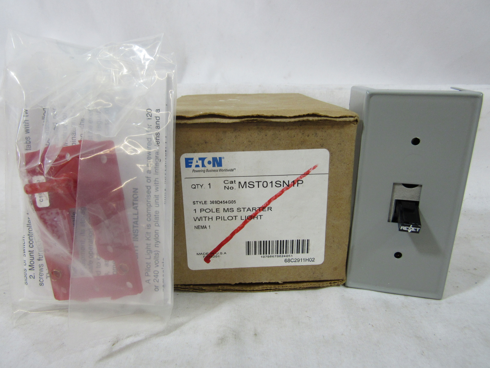 Eaton NSB MST01SN1P Disconnect Switches 1P 1Ph EA NEMA 1 Pilot Light | eBay