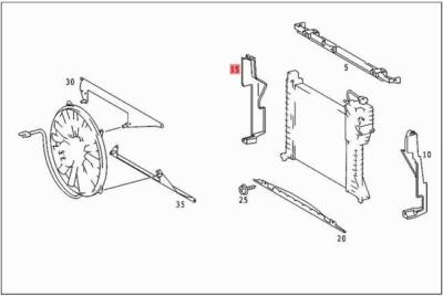 Genuine Mercedes Covering 903 9015051288 | eBay