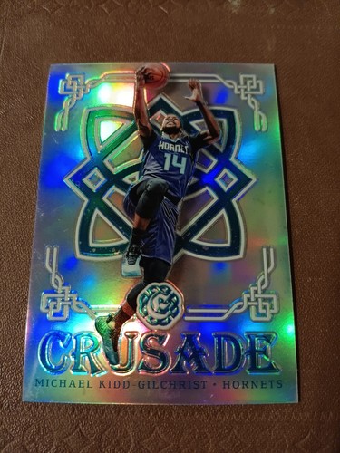 2016 MICHAEL KIDD GILCHRIST PANINI EXCALIBUR CRUSADE SILVER PRIZM CARD ...