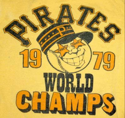 Vtg 70s Pittsburgh Pirates Baseball Shirt, 1979 World Series Logo T ...