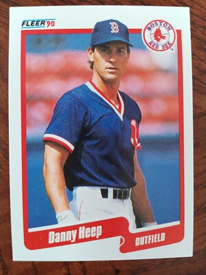 DANNY HEEP BOSTON RED SOX 1990 FLEER BASEBALL CARD #278 | eBay