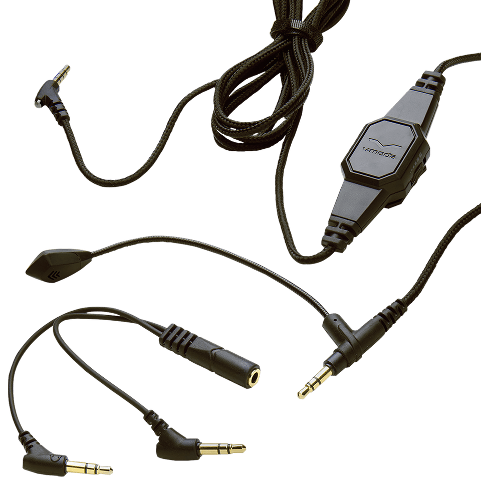 V-Moda BoomPro Microphone - Headphone Cable Cord with Microphone ...