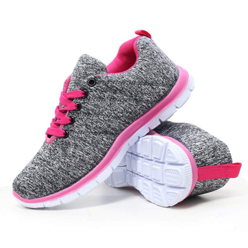 Ladies Running Trainers New Girls Shock Absorbing Walking Gym Sports ...