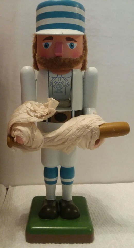 Vintage Enesco Baseball Player Nutcracker | eBay