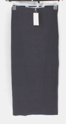 MANGO: Gray Long Knitted Skirt Small | eBay