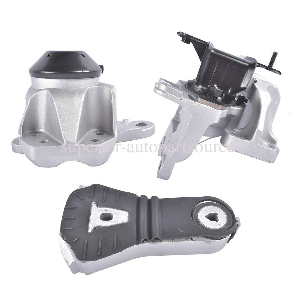 Set of 3 Engine Motor & Transmission Mounts for Ford Explorer 2016-2019 ...