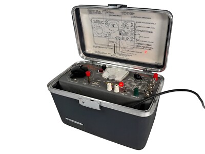 🔥 Multi Amp MS-1A Biddle Megger Circuit Breaker High Current Test Set ⚡ ...