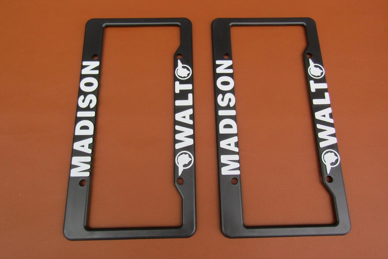 1970's-1980's Walt Pontiac Dealership Madison Pa NOS Pair License Plate ...