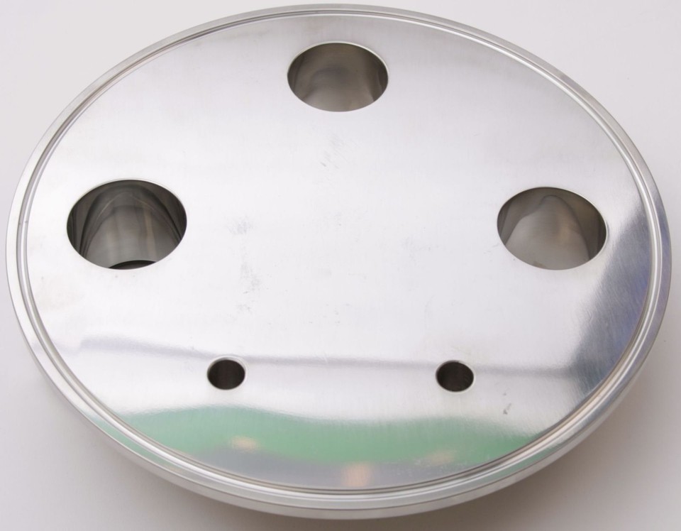 High-Pressure Tank Lid | Tri Clamp 8 inch x 1.5 in - SS304 FNPT 1/4 in ...