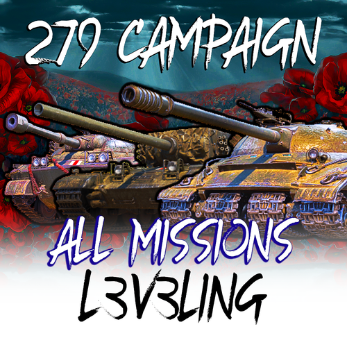 WoT World of Tanks Missions OBJ 279 Chimera Excalibur l 20-30 days l EU ...