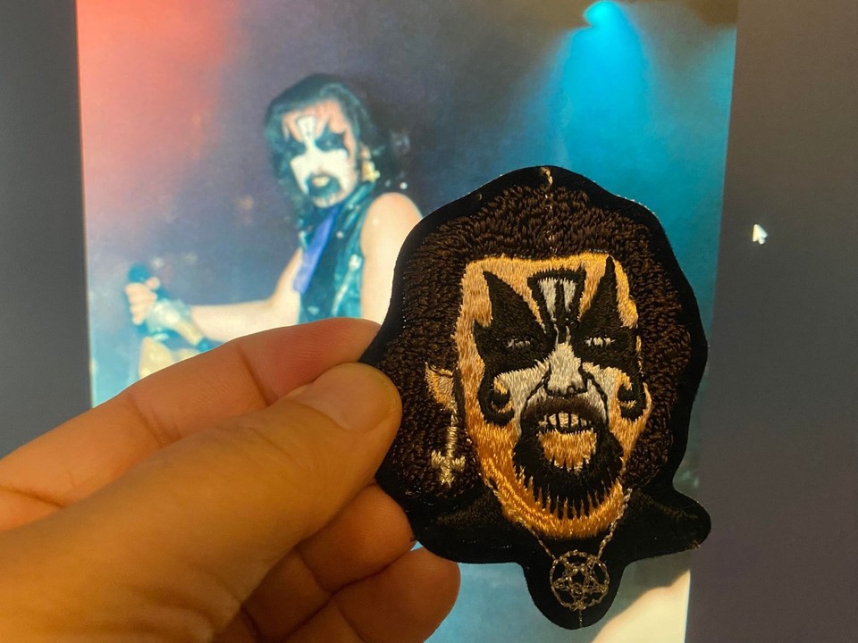 MERCYFUL FATE KING DIAMOND PATCH 1984 NEW celtic frost slayer iron ...
