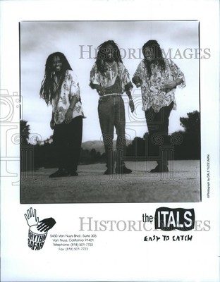 Press Photo Circa 1991 Jamaican Reggae Vocal Group Album Easy To Catch ...