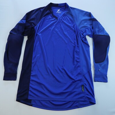 Storelli Goalkeeper Jersey Adult XL Exoshield Gladiator Blue Soccer ...