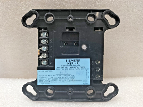 Siemens HTRI-R Fire Alarm Relay Module | eBay UK