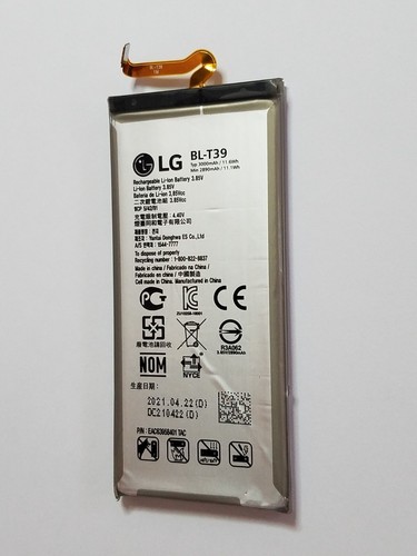Replacement Battery BL-T39 3000mAh For TracFone LG K31 Rebel L355DL ...