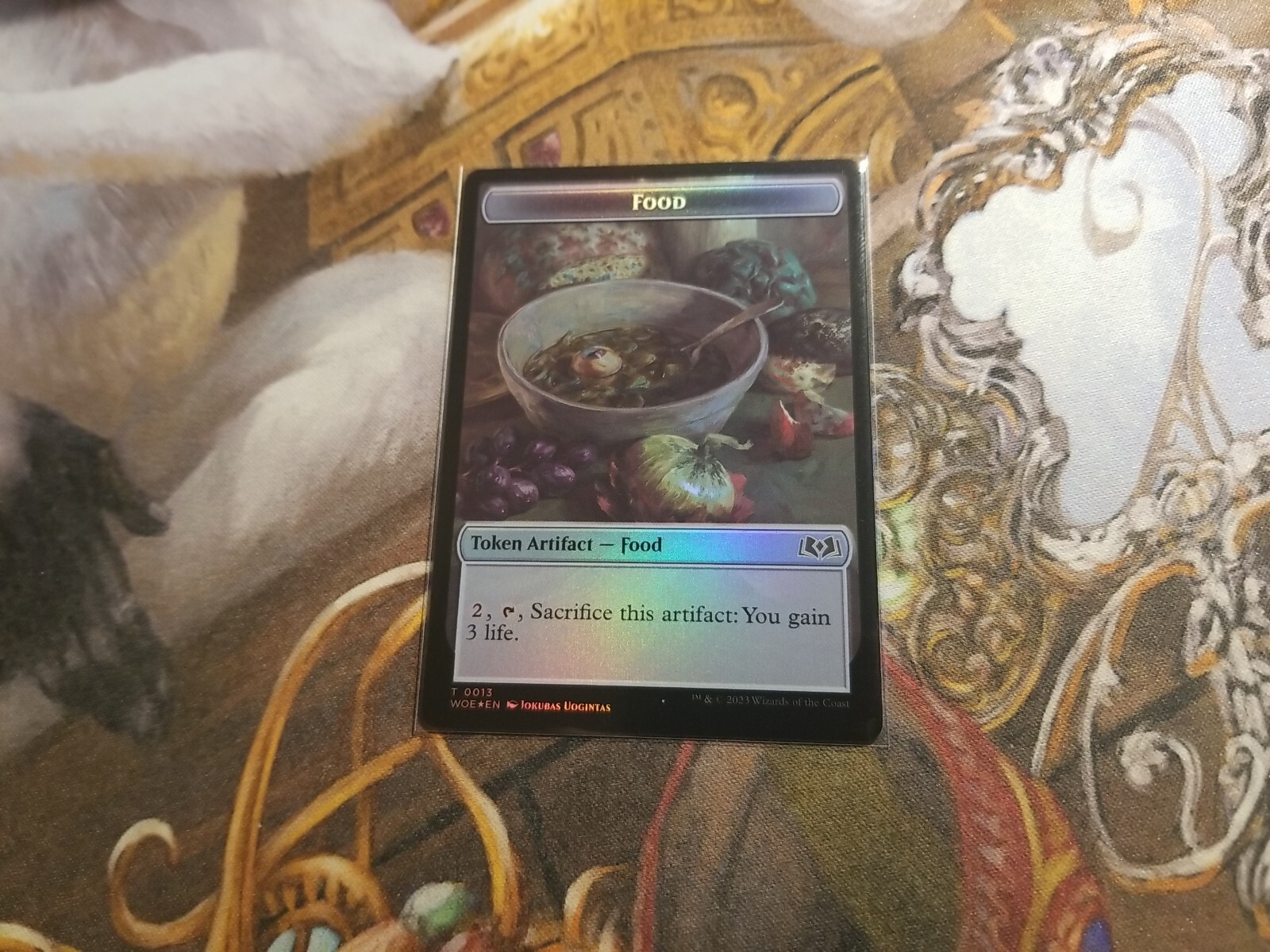 Food 13 / Bird Token Foil MTG Wilds Of Eldraine - Pack Fresh - | eBay
